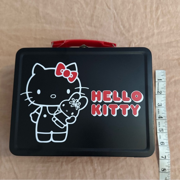 Hello Kitty | Dining | Hello Kitty Black And Red Lunch Box | Poshmark